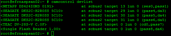 Reformatting Netapp Disks From 520 Sector Size To 512 Sector Size Using Freenas Freebsd